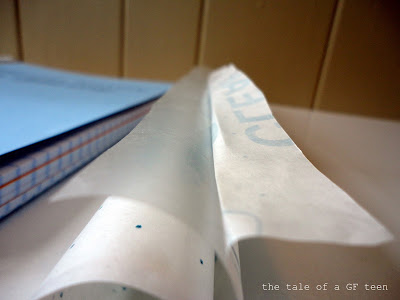 the tale of a gluten-free teen: Customized Notebook DIY