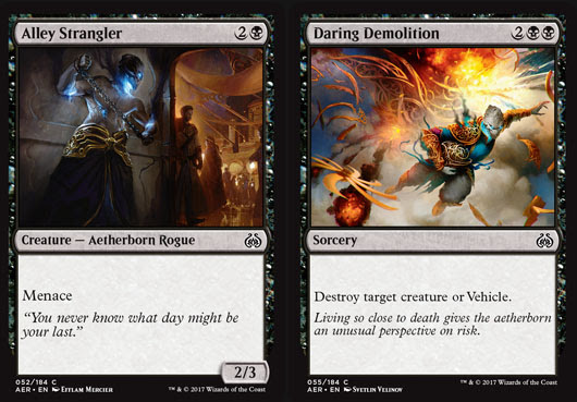 Magic the Gathering Adventures: Aether Revolt Review: Black
