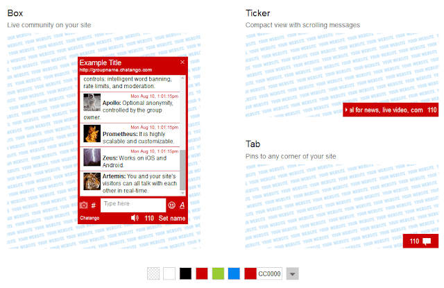 Cara Memasang Widget Chat Box Chatango di Blog Blogger - Blog Pasti Bisa