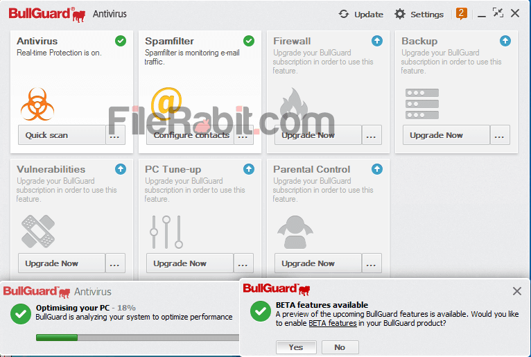 Bullguard backup 10 x64 winall ind : asalmo