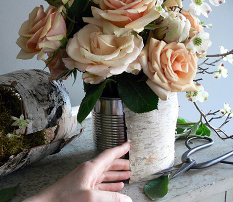 Life of a Vintage Lover: Birch Bark DIY