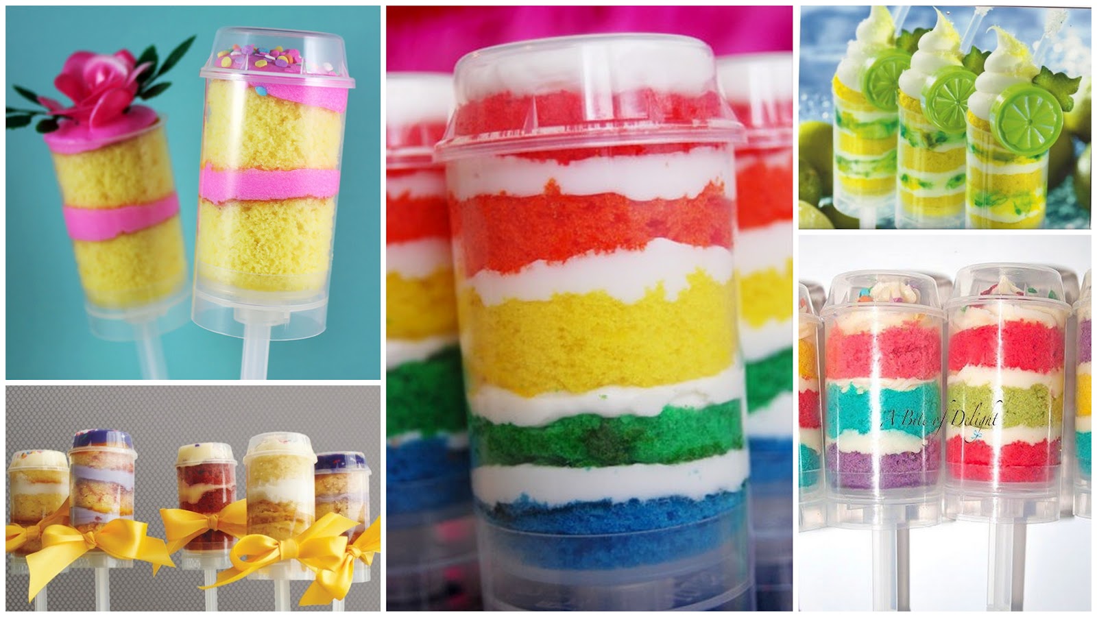 Crowning Celebrations: Crowning Inspiration: Cake Push Pops