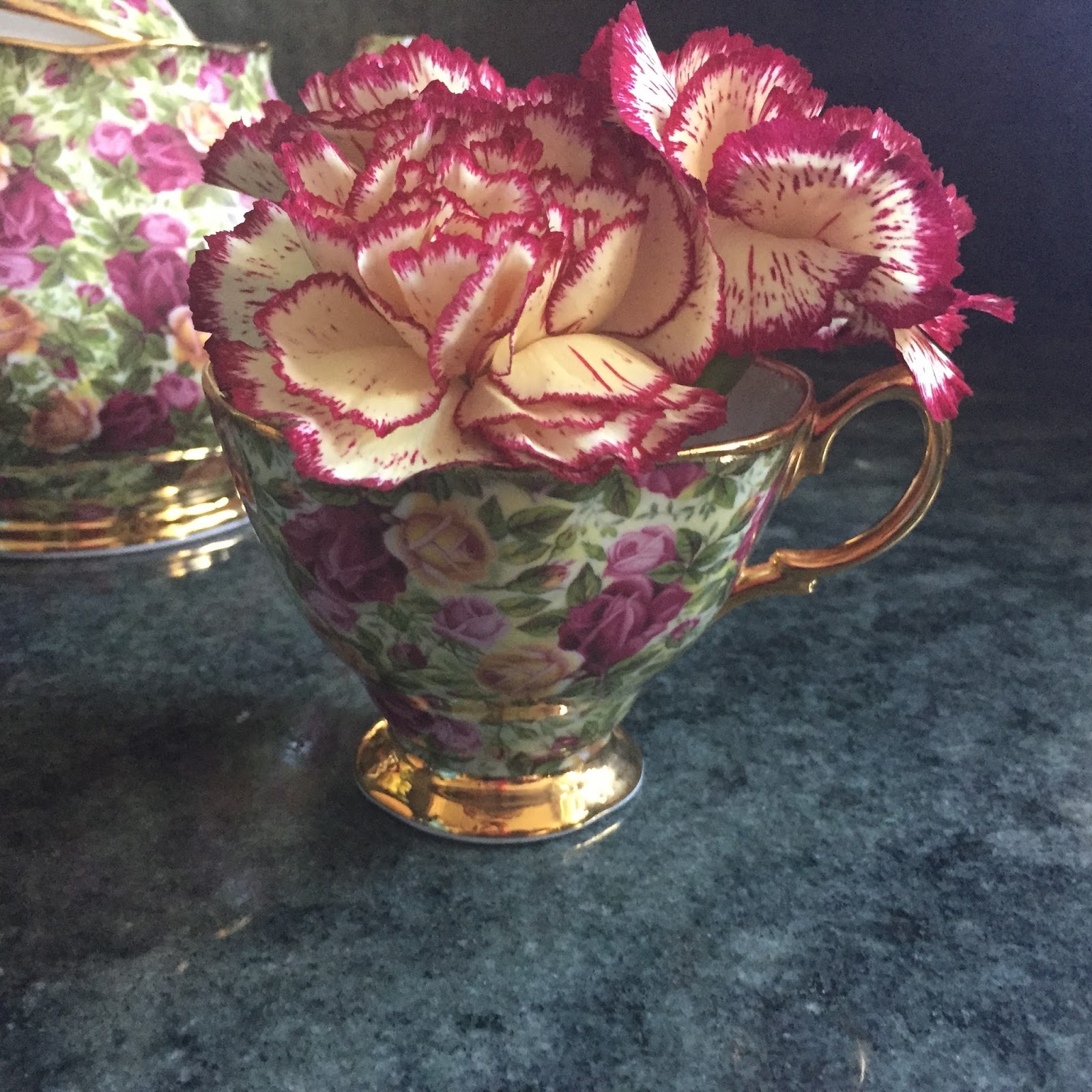 Mystery Playground: Time for Tea Flower Arrangement