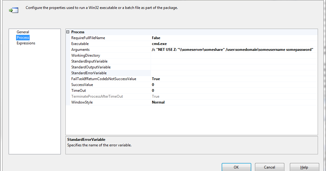 SQL Server SELECT: SSIS: Access Network Resources on a Server Not on ...