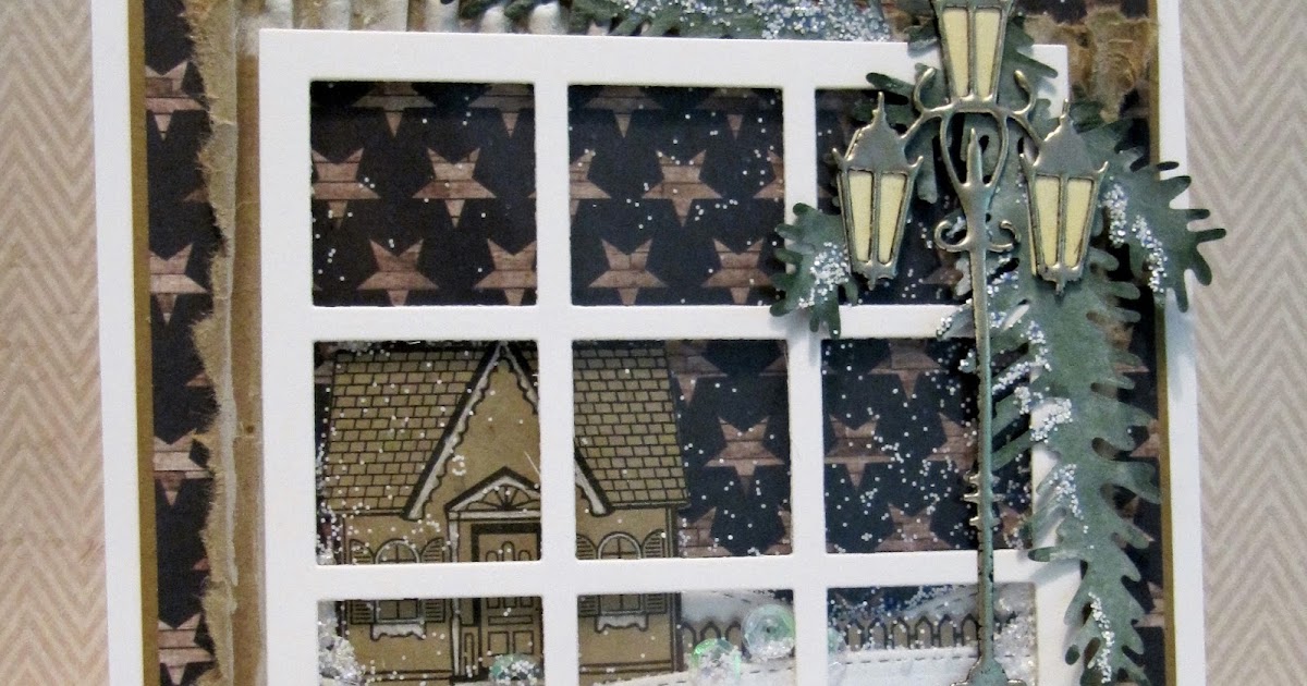 Pias Papir og Perler: Window and House