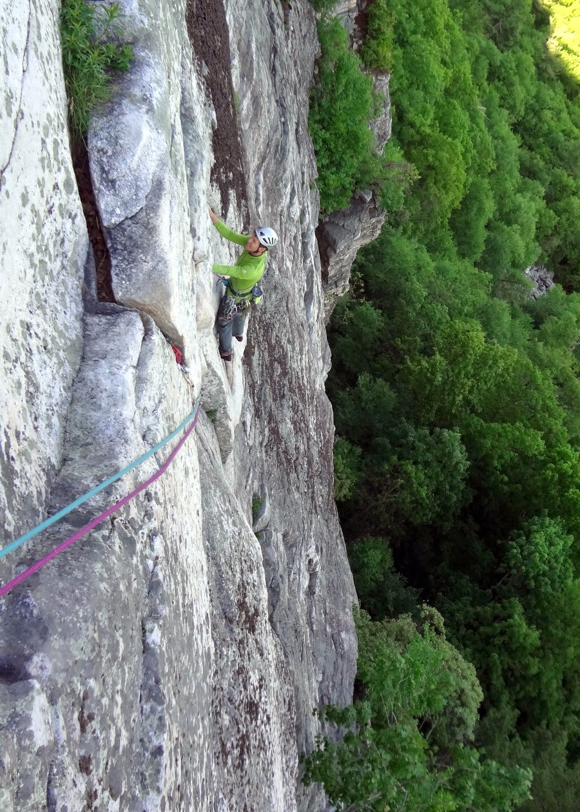 Climb and Punishment: Gunks Routes: Lost and Found (5.6), Unholy Wick ...