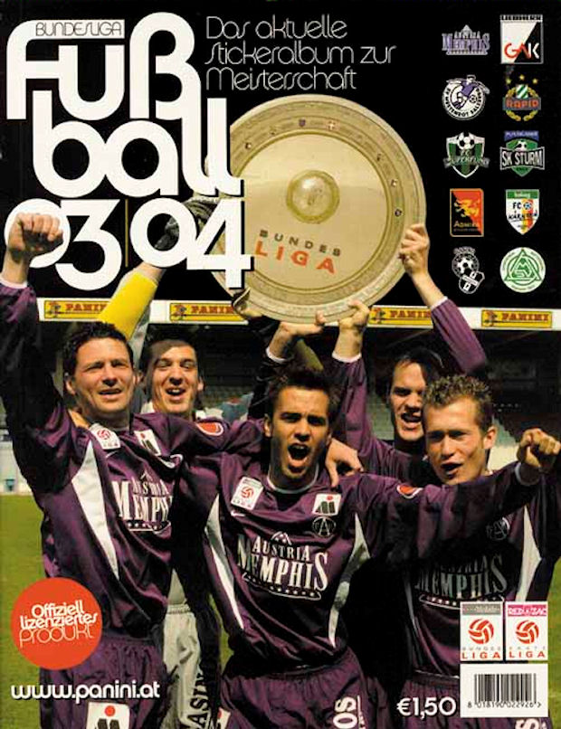 Football Cartophilic Info Exchange: Panini (Austria) - Bundesliga ...