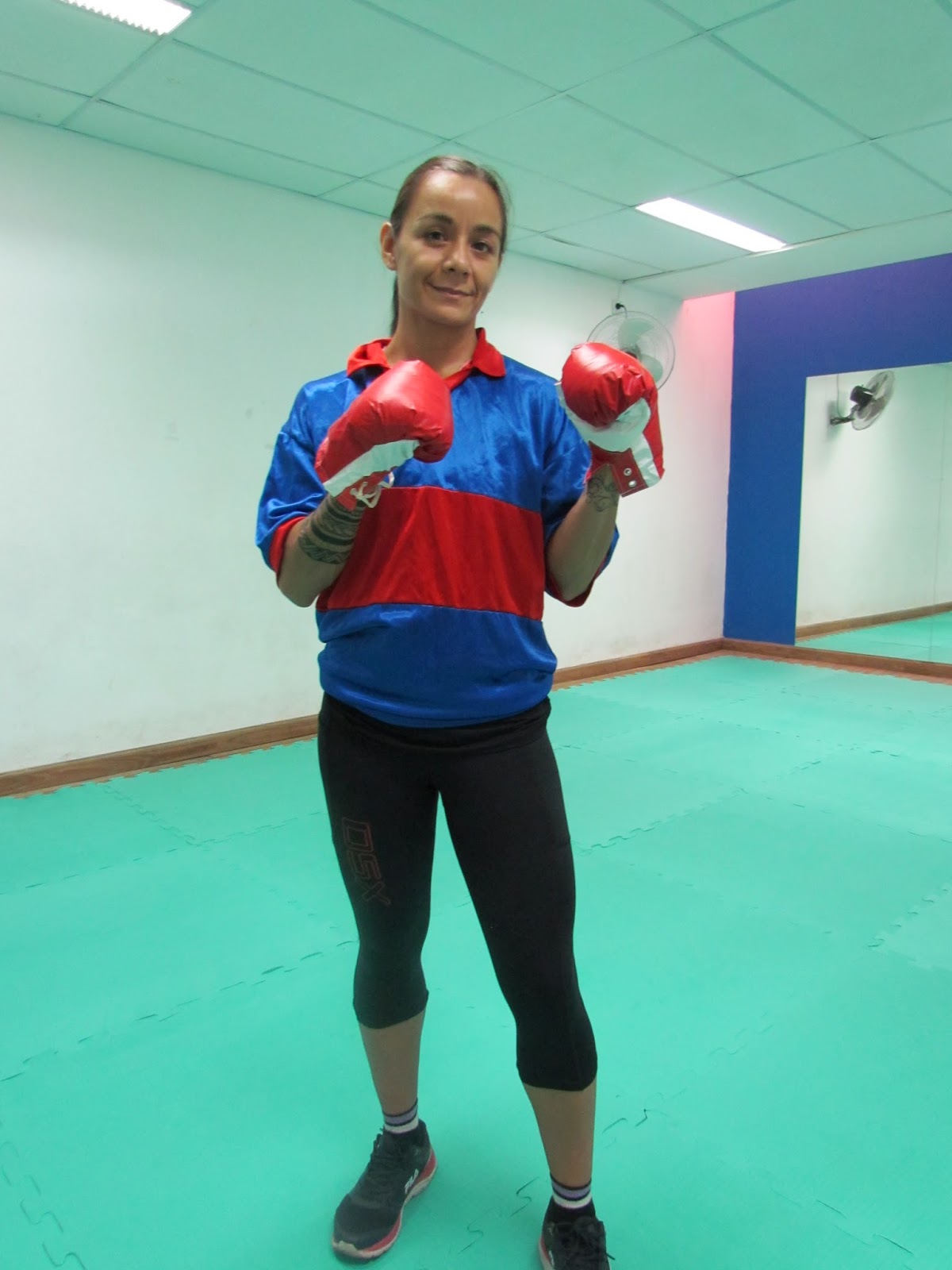 Glenn Miller Show: Clase Especial de Boxeo con María Cecilia Román ...