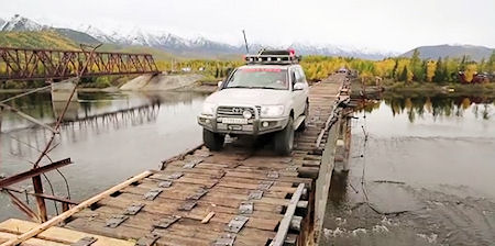 The Presurfer: The Most Precarious Vehicle Bridge In The World