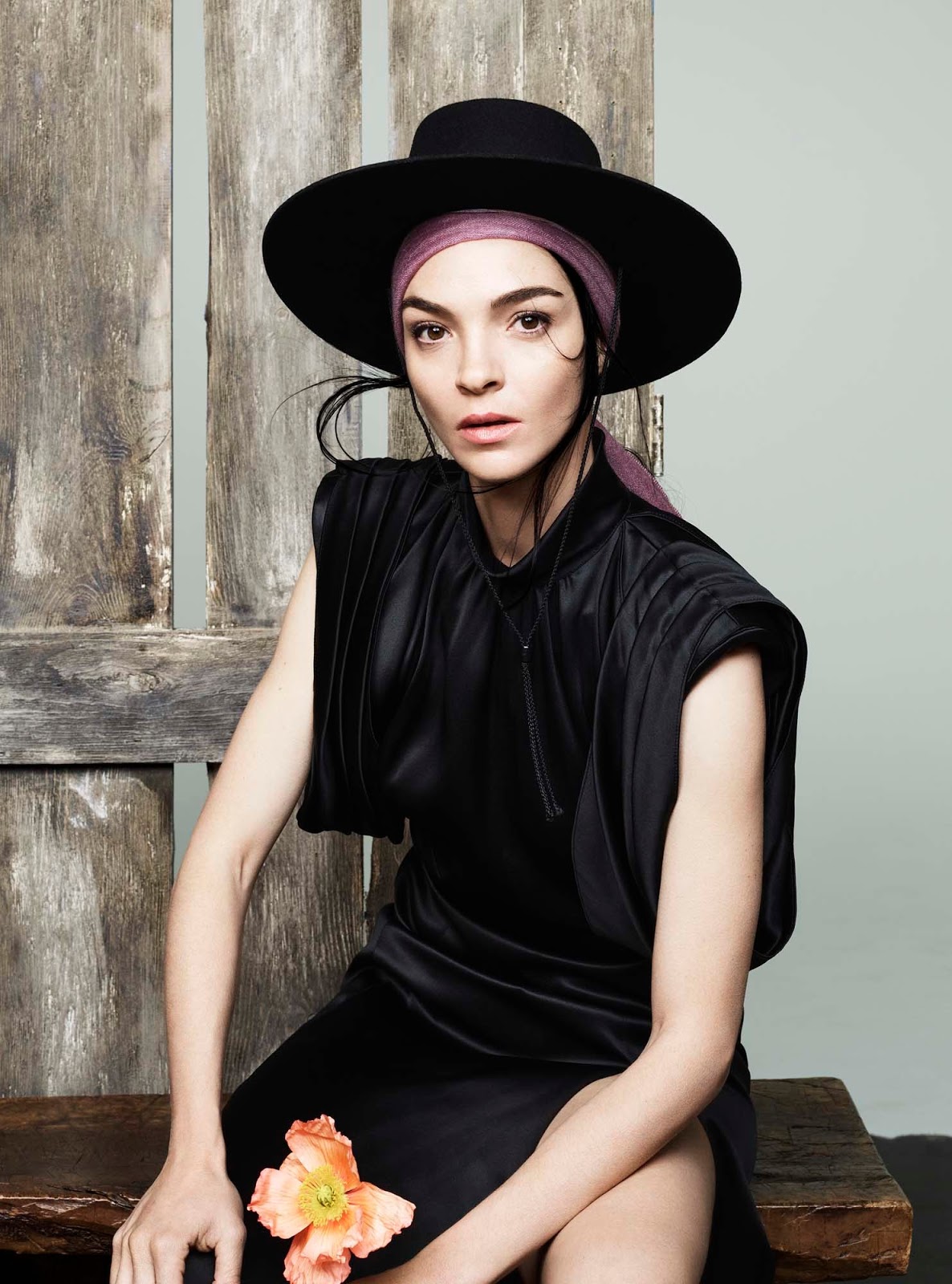 Mariacarla Boscono in Instyle US September 2017 by Phil Poynter