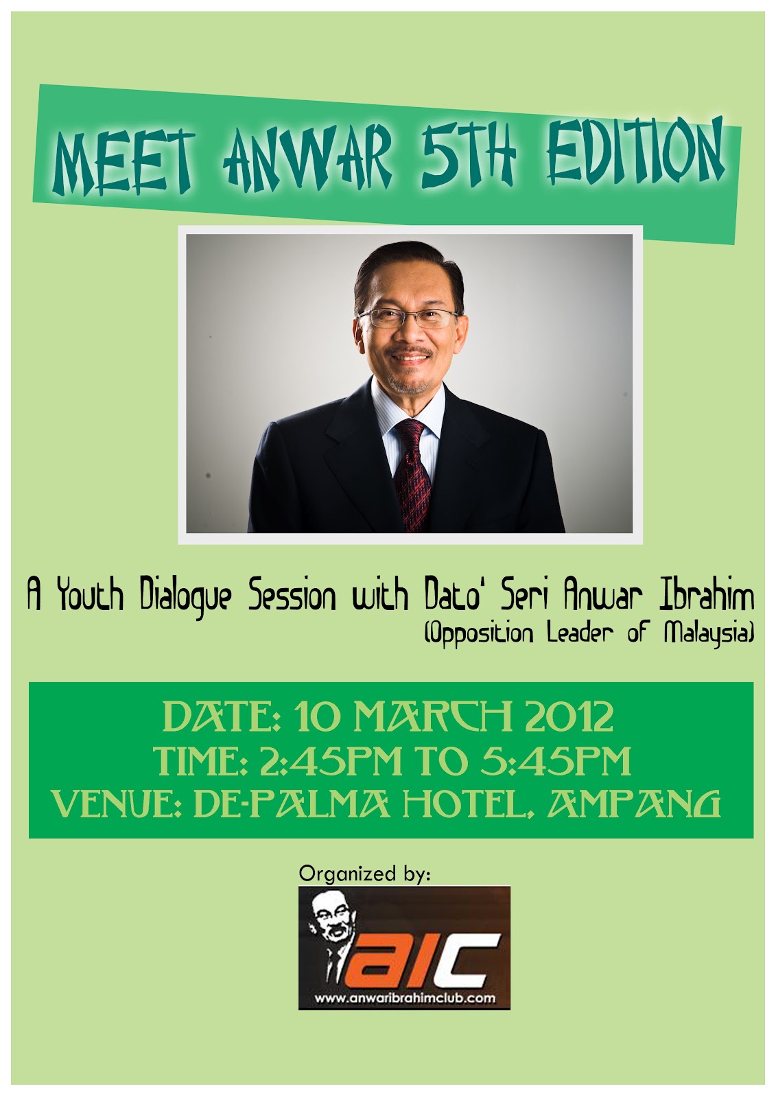 Jiwa Merdeka: Dialog Terbuka Anak Muda bersama DS Anwar Ibrahim di Ampang