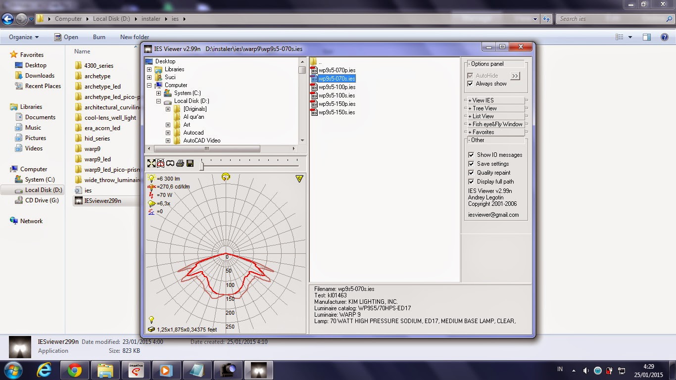 Arsitek Junior (ARJUN): tutorial menggunakan iesviewer