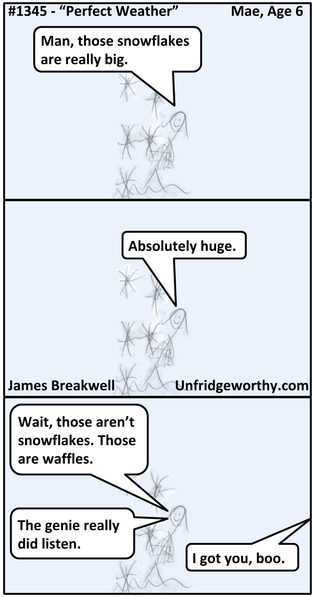 Perfect Weather ~ Unfridgeworthy