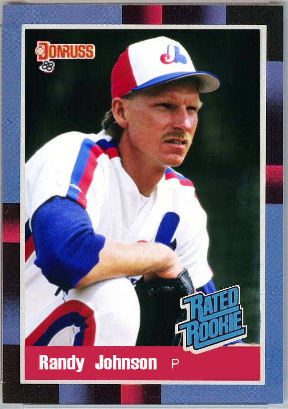 Cards That Never Were: 1988 Donruss Randy Johnson