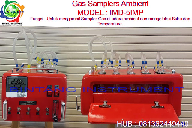 BINTANG INSTRUMENT : Jual Portable Air Sampler Impinger GAS SAMPLERS ...