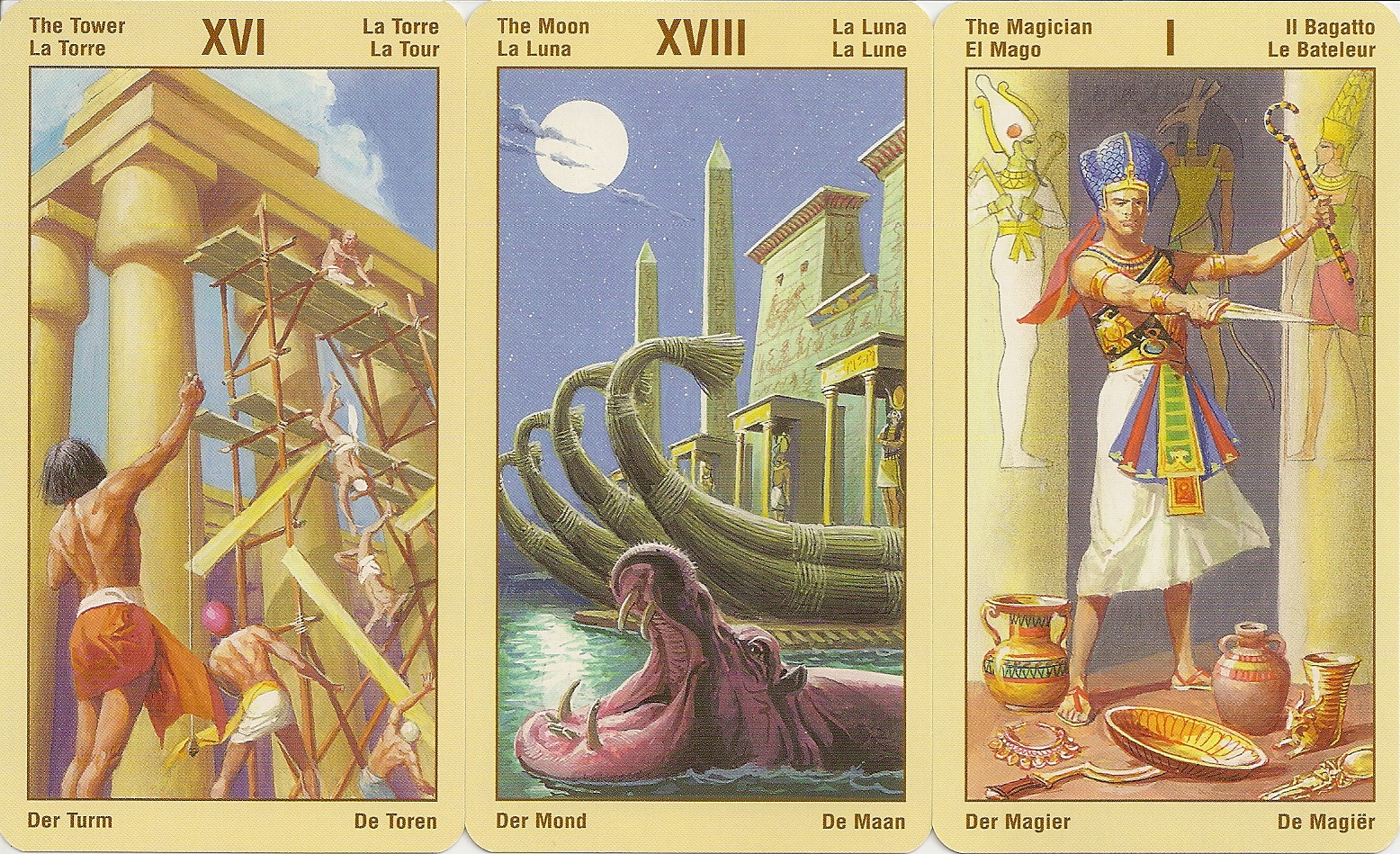 Eno's Tarots: Ramses: Tarot of Eternity