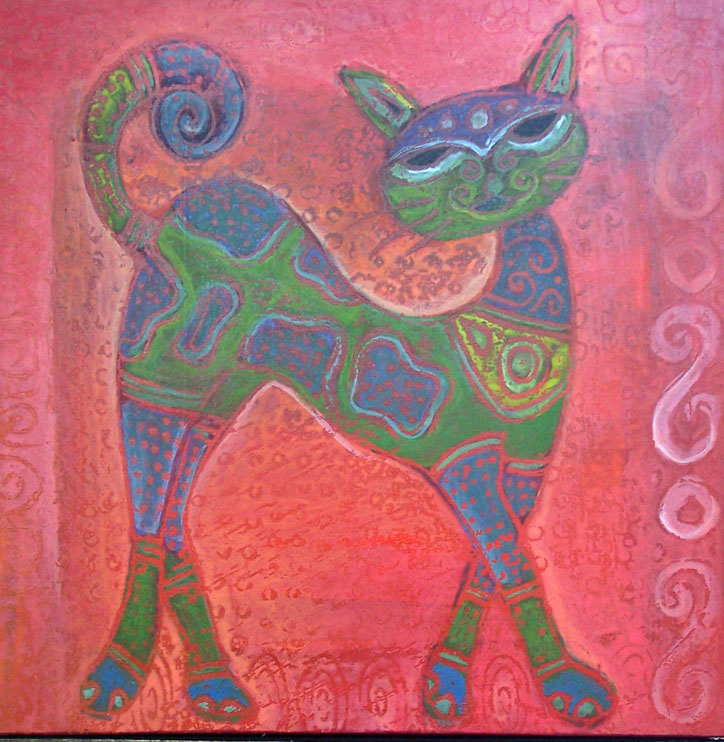 Batik Artist painting Bali Indonesia, new batik techiques and design ...