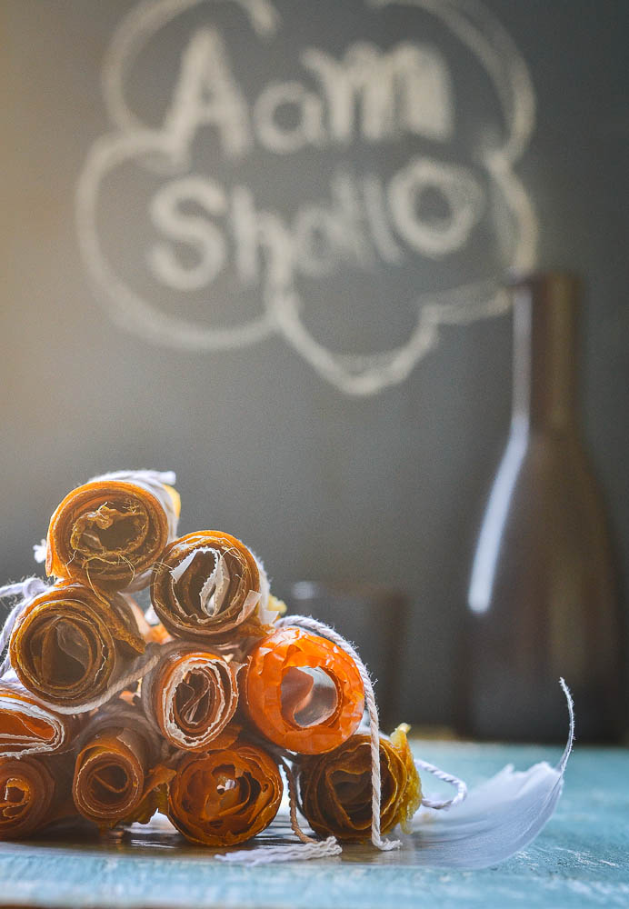 Mix and Stir: Mango Fruit Leather / Fruit Roll-Ups / Aam Shotto / Aam Papad