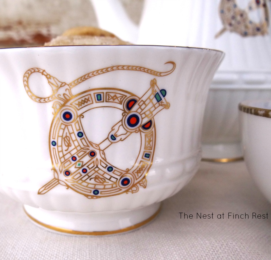 The Nest at Finch Rest: Beautiful Irish Tea Set Gift!