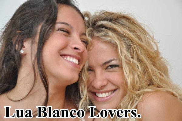 Lovers Lua Blanco: Fotos de Lua Blanco com sua irmã Ana Terra.