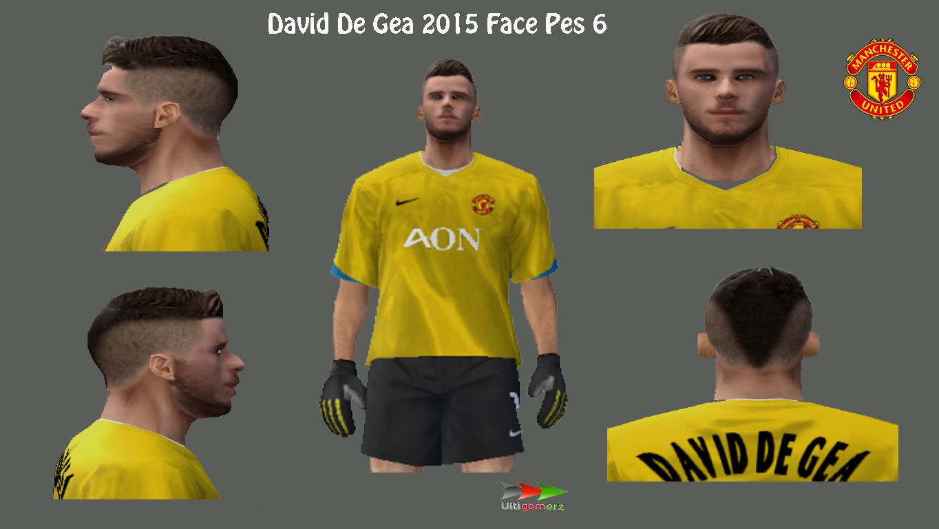 PES 6 DAVID DE GEA 2015 FACE | PESWORDS