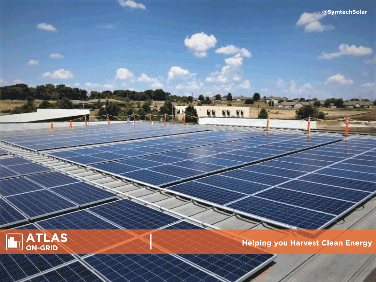 SYMTECH SOLAR BLOG: 100kW Atlas Commercial On Grid - Symtech Solar USA