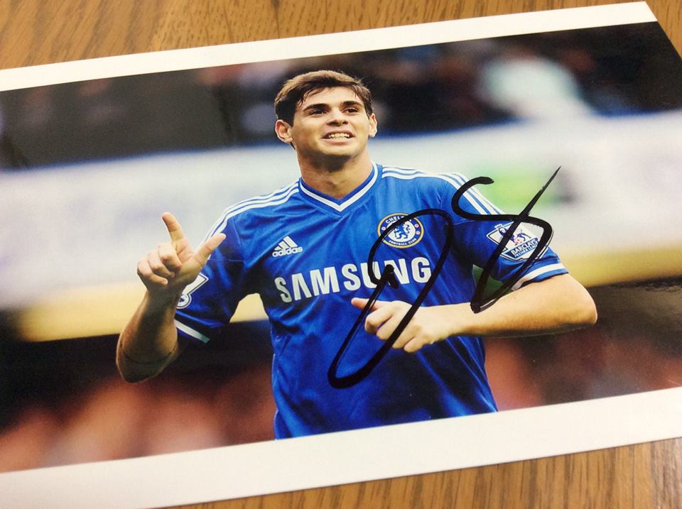 My Album for Autographs: 40. Oscar dos Santos Emboaba Júnior