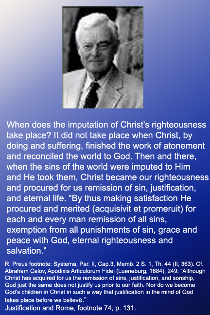 Ichabod, The Glory Has Departed: Preus Family Tree