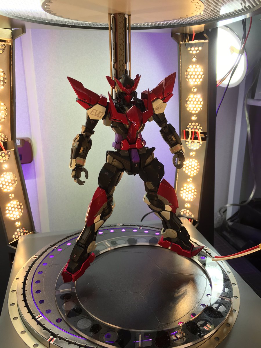 GUNDAM GUY: MG 1/100 Gundam Exia Dark Matter Benikikyou [GBWC 2016 ...