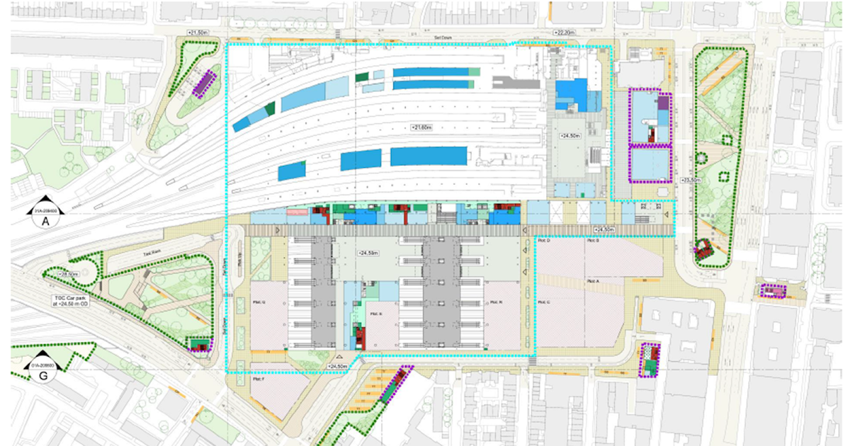 PARK ROYAL - OLD OAK COMMON - KENSAL: HS2 Ltd. plans for Euston Station