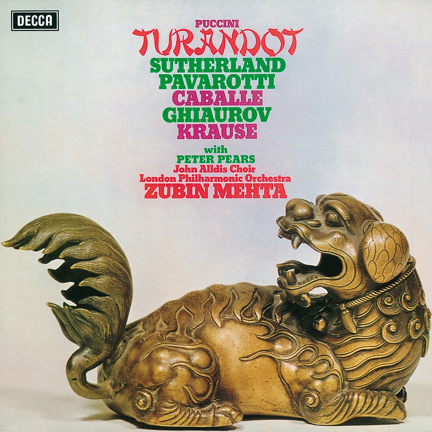 LA CASTAFIORE: Puccini : Turandot (Sutherland - Pavarotti - Caballé ...