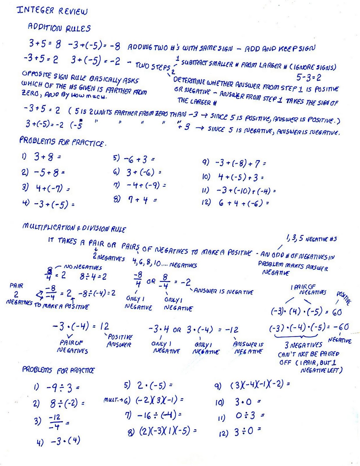Cobb Adult Ed Math Review Of Integers And Order Of Operations cobb-adult-ed-math-review-of-integers-and-order-of-operations