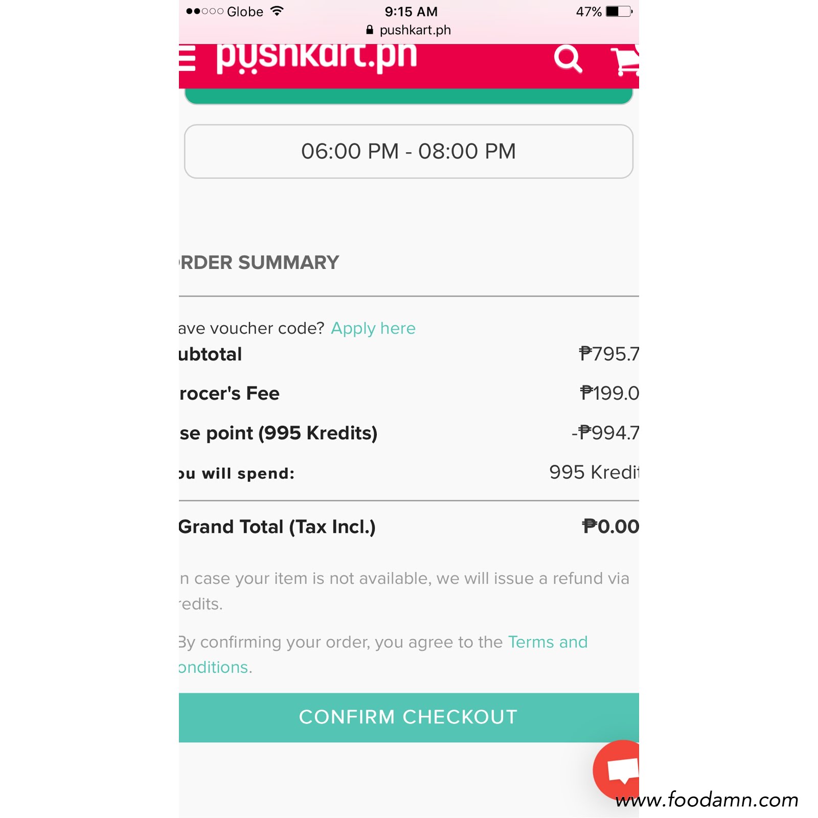 Step by step guide on how to use the PUSHKART.PH Online Grocery Delivery