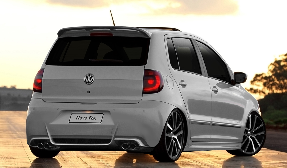 TUNING VIRTUAL: Volkswagen Fox | Auto Projeções