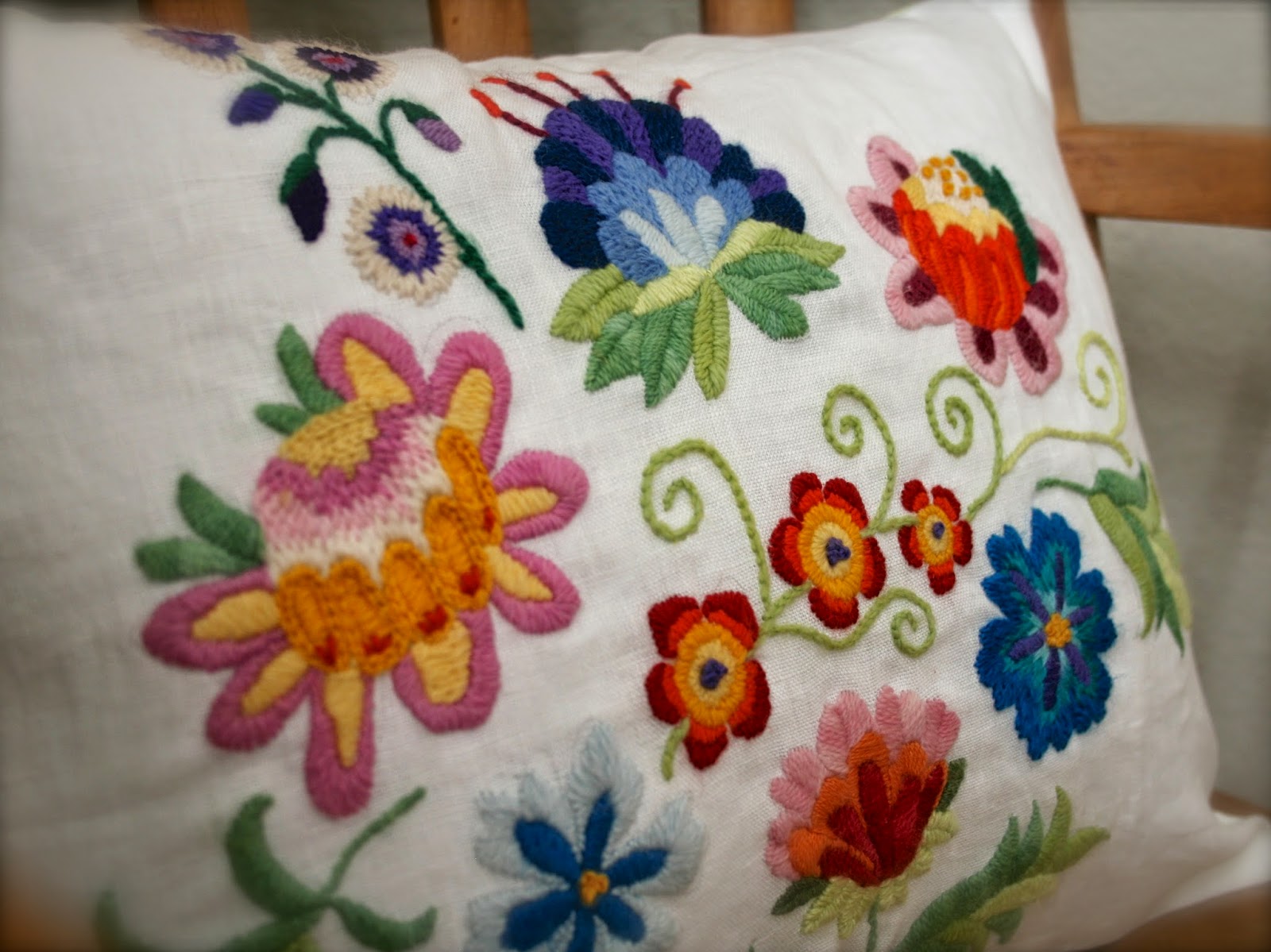 Embroidered Cushion