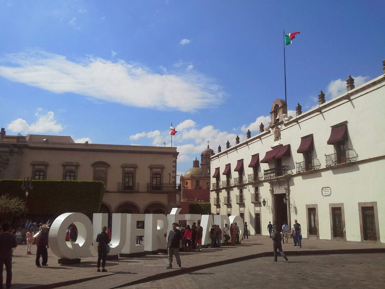 Letras monumentales Querétaro