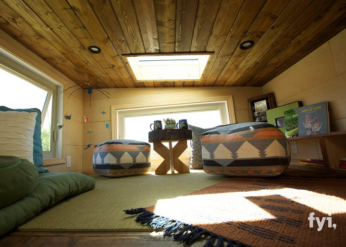 A Tiny House With Bike Storage [ TINY HOUSE TOWN ]