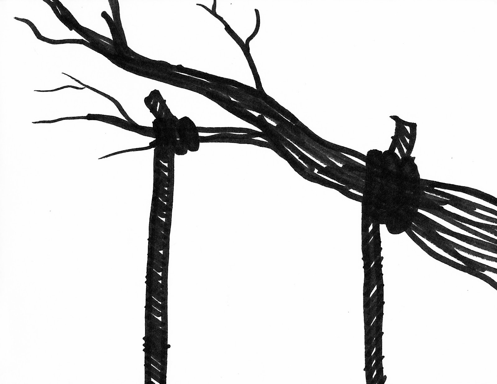 D's Sketch Blog: { 151 } strung up