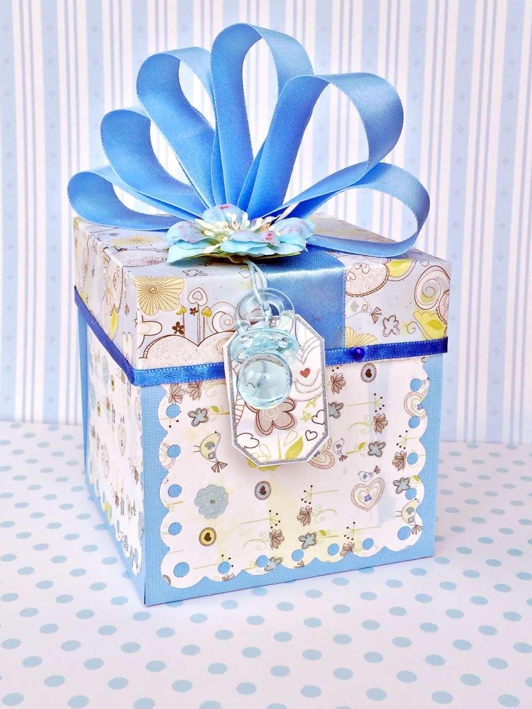 альбомы ручной работы мастерская "Ручные радости" : Magic box for a boy