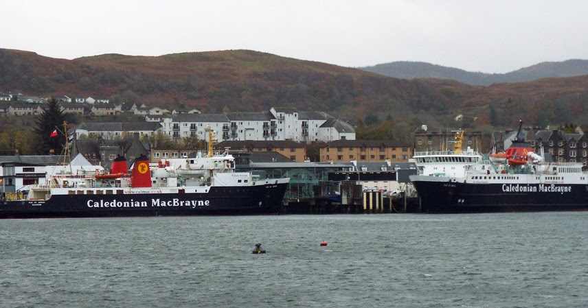 Clyde Naval Gazing: Oban Railway Pier BA (before Abigail!)