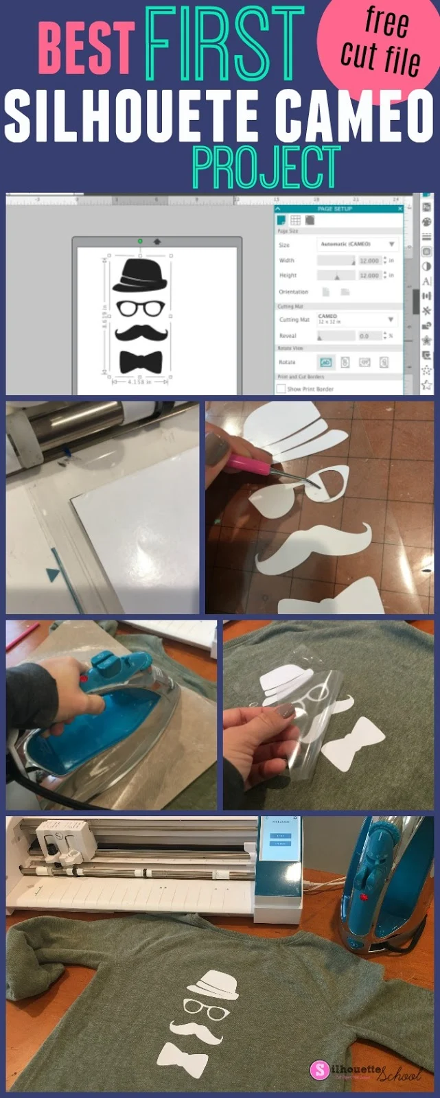 Best First Silhouette CAMEO 3 Project and Tutorial (PLUS Free ...