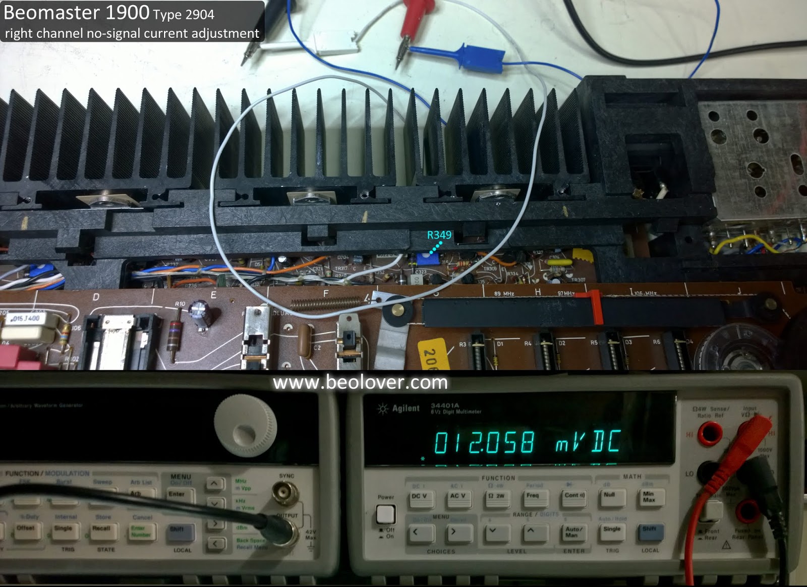 beolover: Beomaster 1900 Type 2904: Service manual adjustments and ...