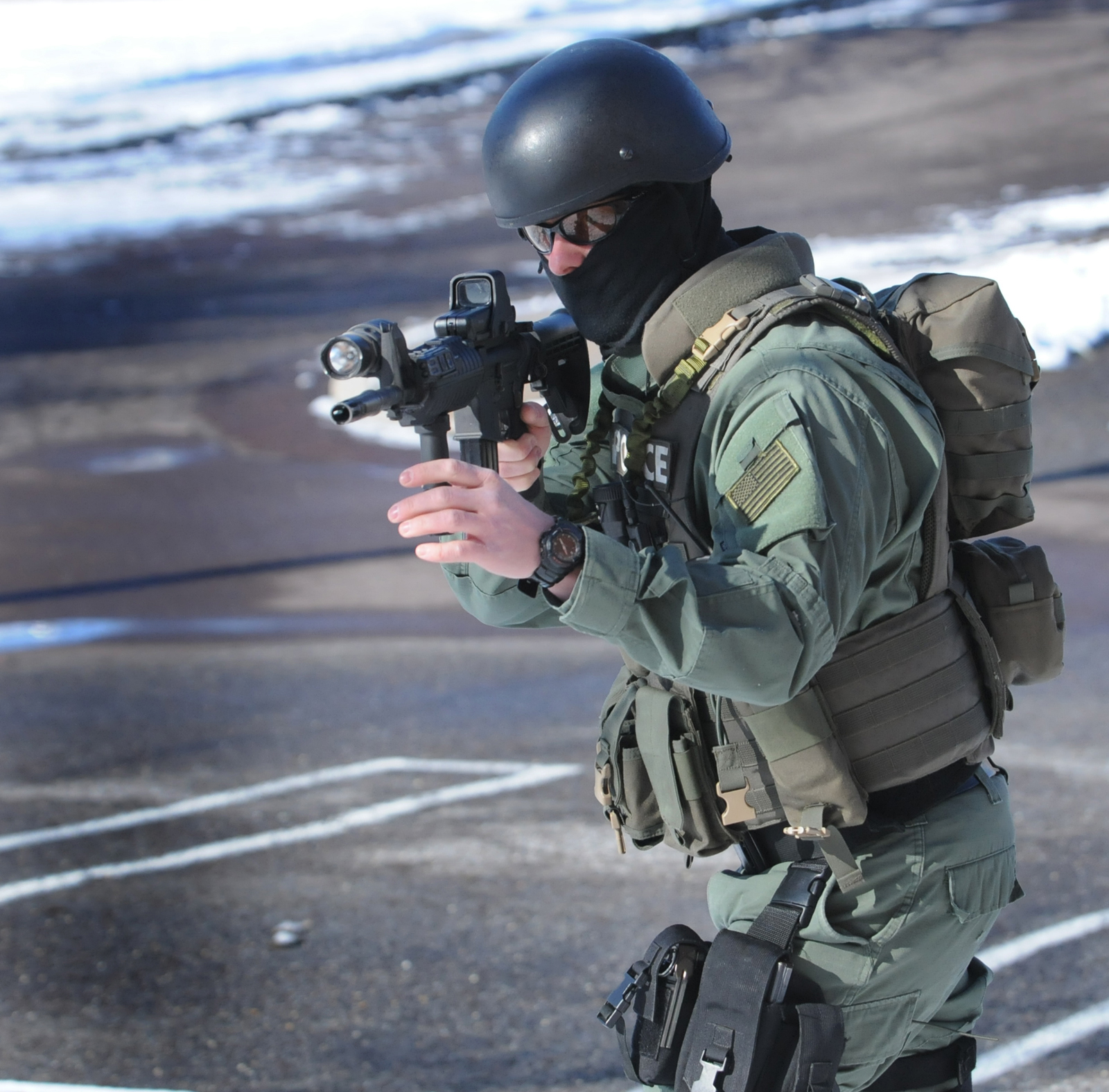 Strick's Pics: On the Scene of a Police Standoff