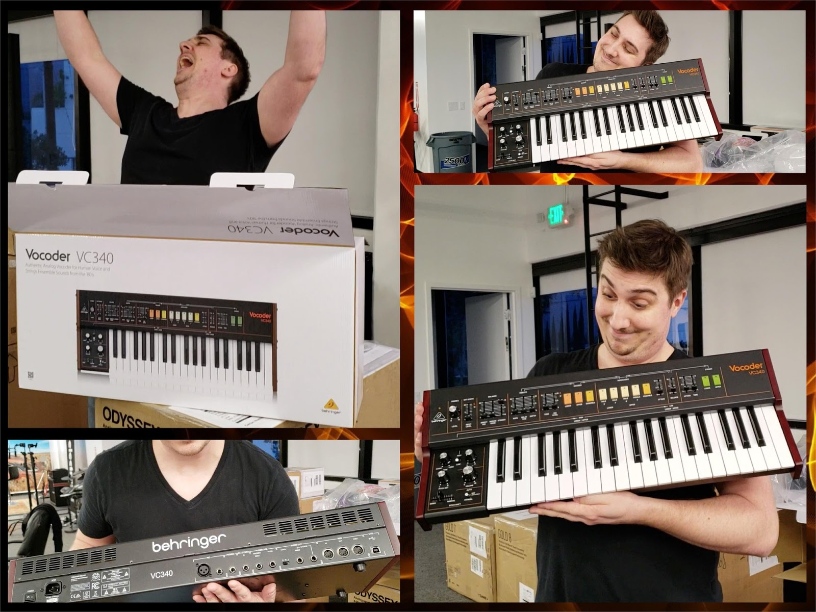 MATRIXSYNTH: Behringer RD-808, RD-909, VC340, MS-101, & Odyssey Pics