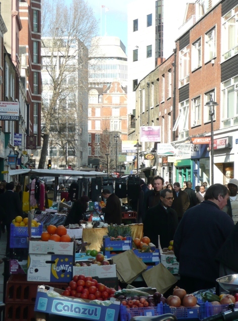 Tired of London, Tired of Life: Eat lunch on Strutton Ground
