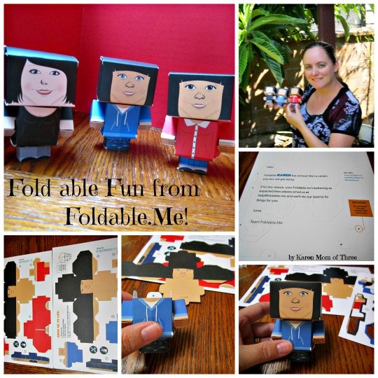 Karen Mom of Three's Craft Blog: Fold Able Fun From Foldable.Me
