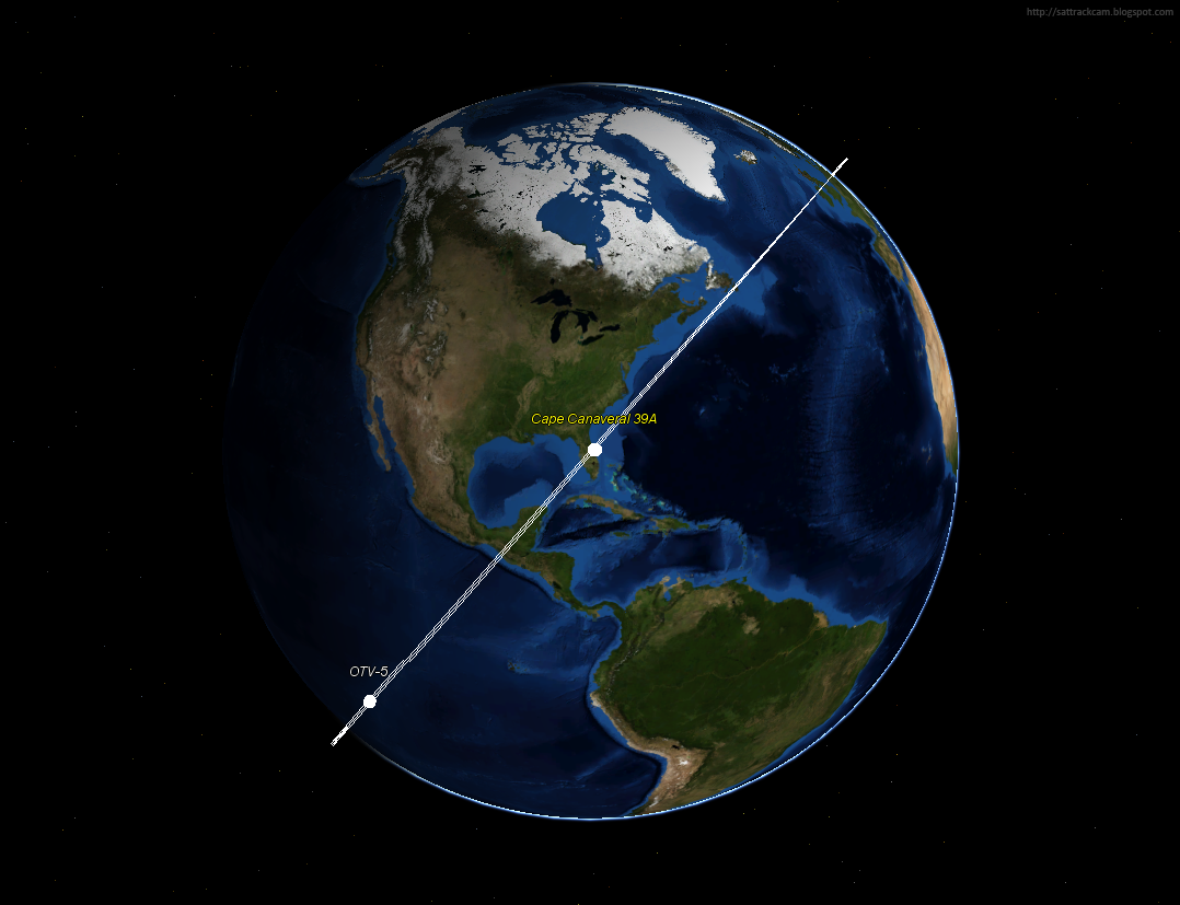 SatTrackCam Leiden (b)log: X-37B OTV-5 mission located on orbit