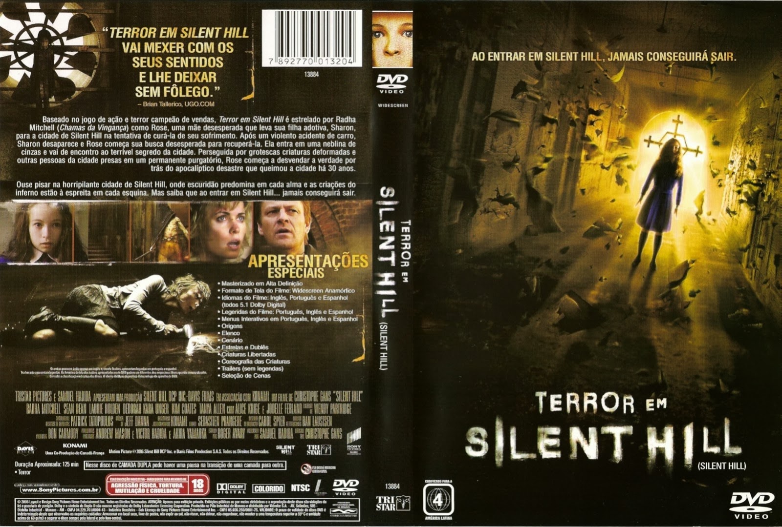 Capa do Filme - Terror Em Silent Hill ~ Sam Capes