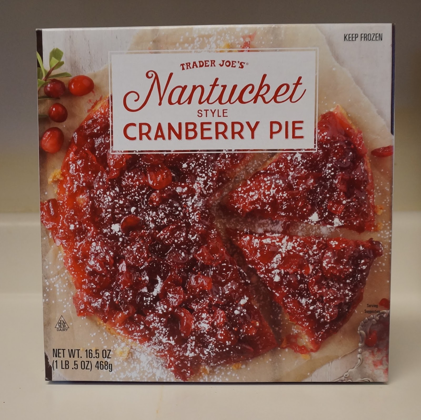 Exploring Trader Joe's: Trader Joe's Nantucket Style Cranberry Pie