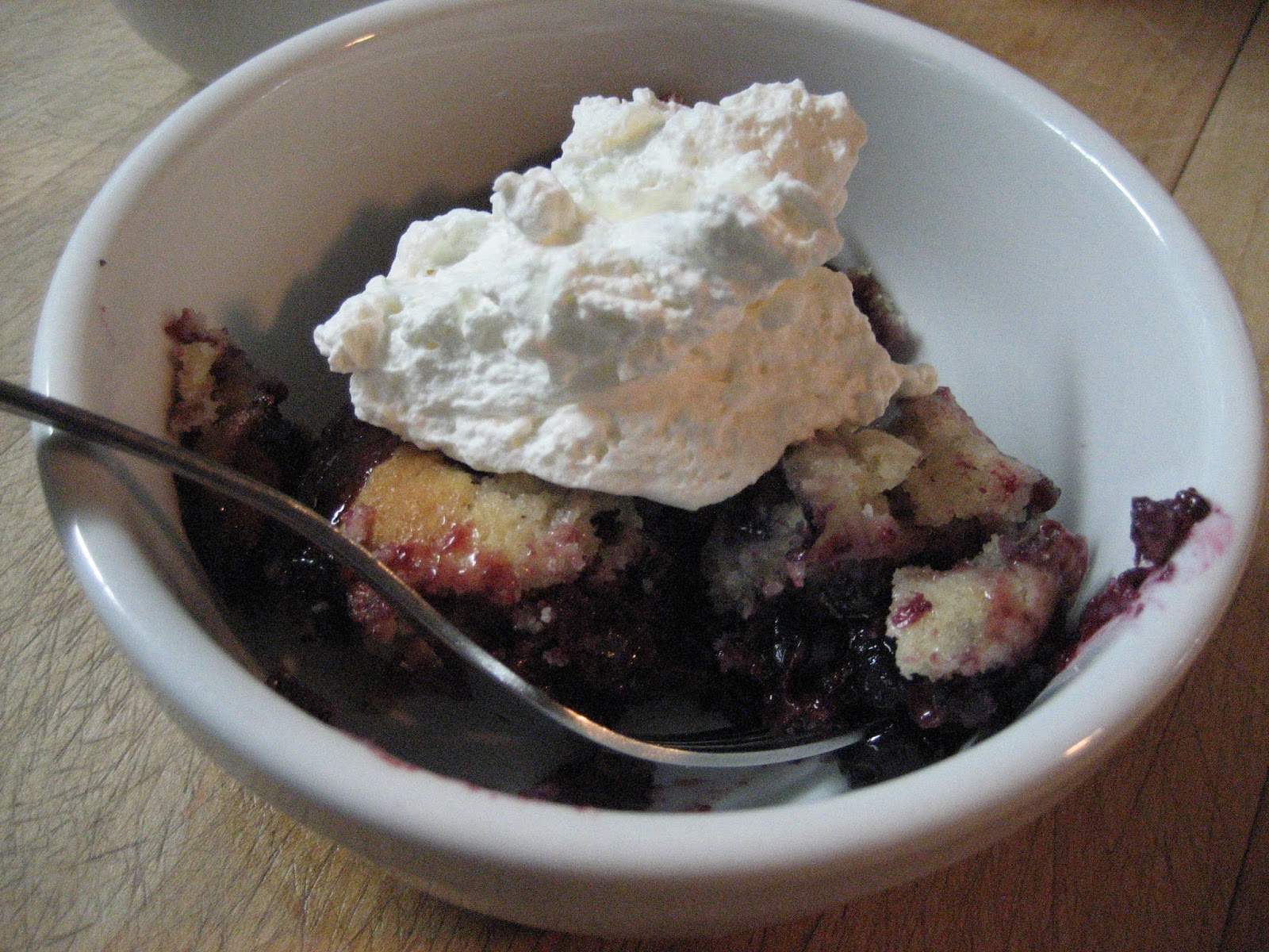 Kari's Out: Blueberry & Raspberry Cobbler